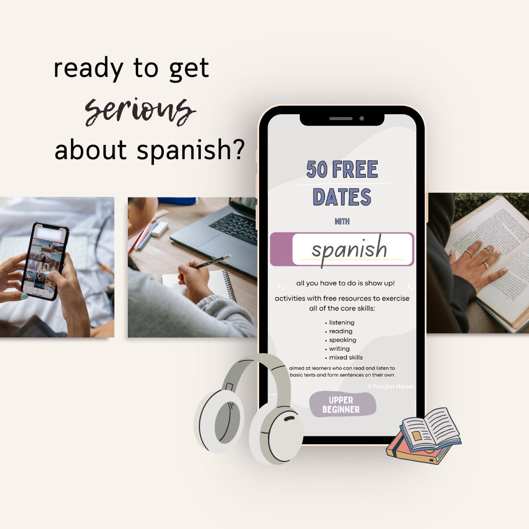 50 Free Dates With Spanish for Beginner / Intermediate Language ...
