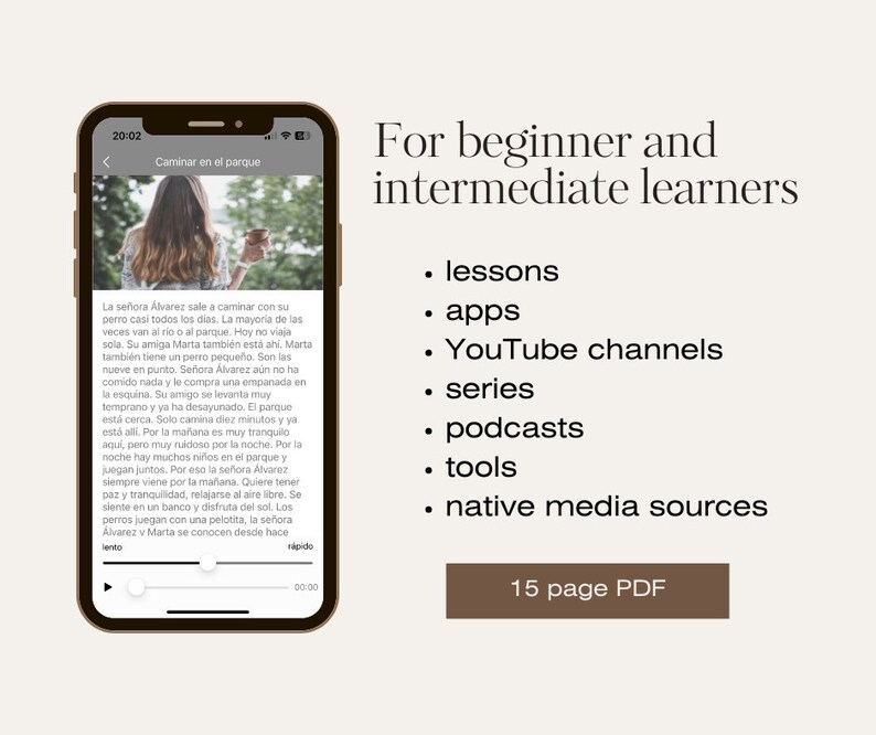 Finally Learn Spanish Language Learning Resource Guide PDF: Apps, Books ...