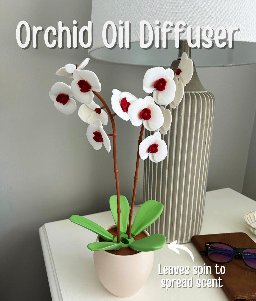 Orchid Oil Diffuser - Etsy