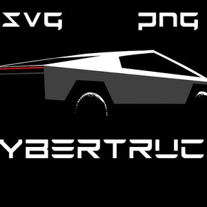 Tesla Cybertruck Vector Laser Cricut Ready SVG PNG Clipart - Etsy