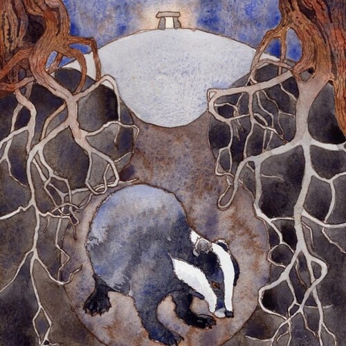 A4 Print 'raven' From the Green Wheel Oracle - Etsy UK