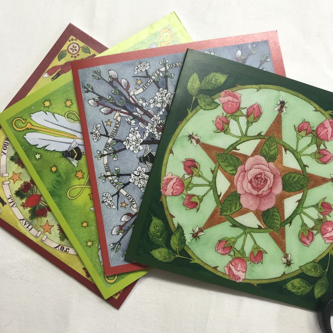 Set of 4 Notebooks, Bee Blessing Pack, 100% Recycled Paper - Etsy