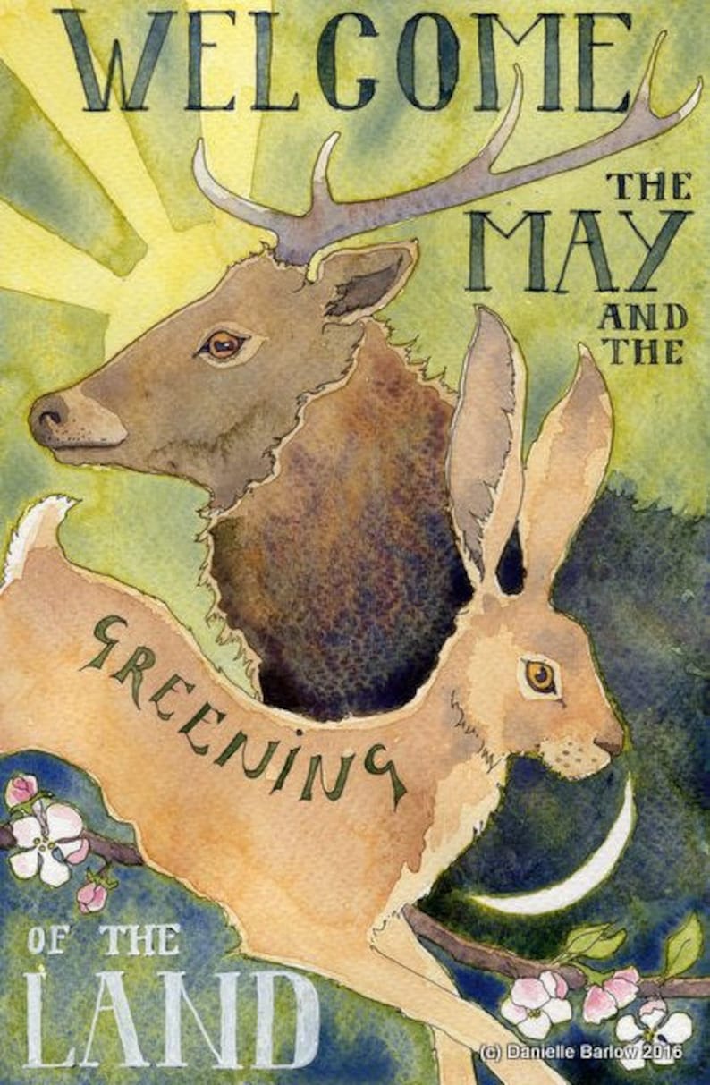 Beltane Blessing 5 X 7 Print By Danielle Etsy beltane-blessing-5-x-7-print-by-danielle-etsy