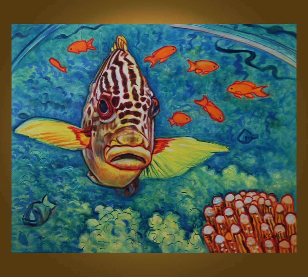 Sweetlips -- 24 X 30 Inch Original Oil Painting by Elizabeth Graf ...