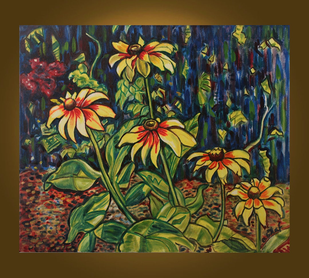 Fiesta Flowers II -- 20 X 24 Inch Original Oil Painting by Elizabeth ...