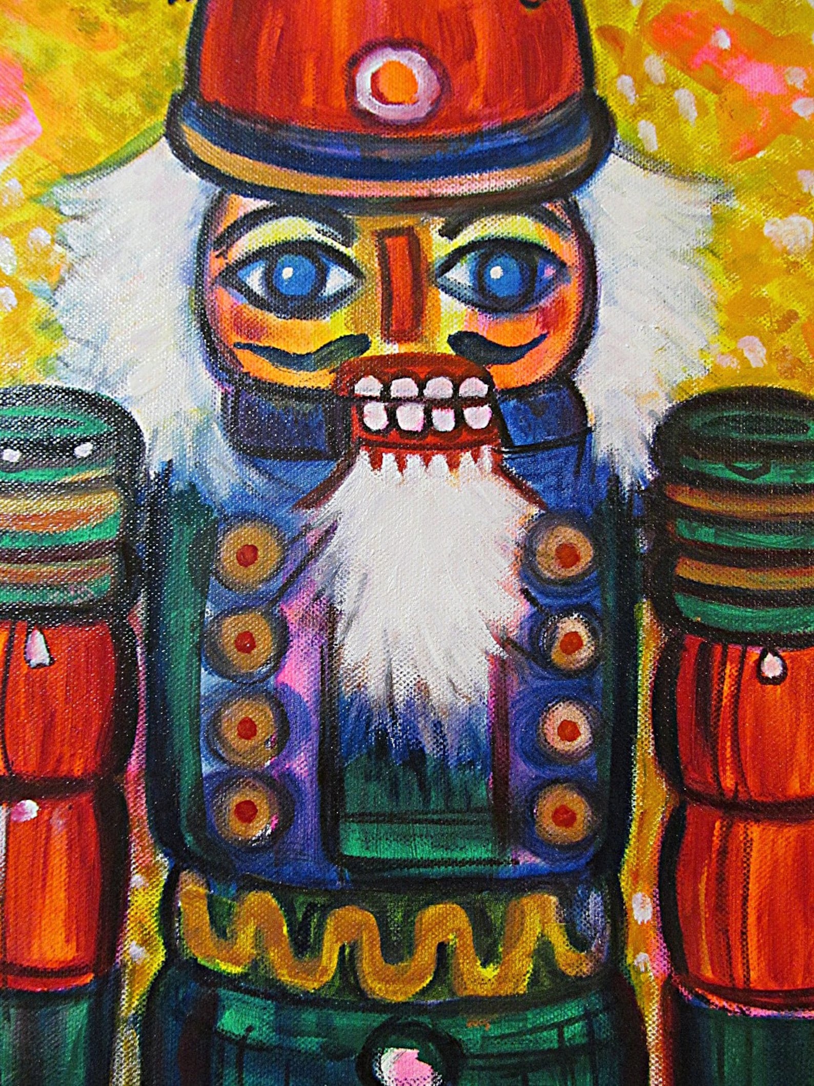 My Nutcracker III -- 20 X 30 Inch Original Oil Painting by Elizabeth ...