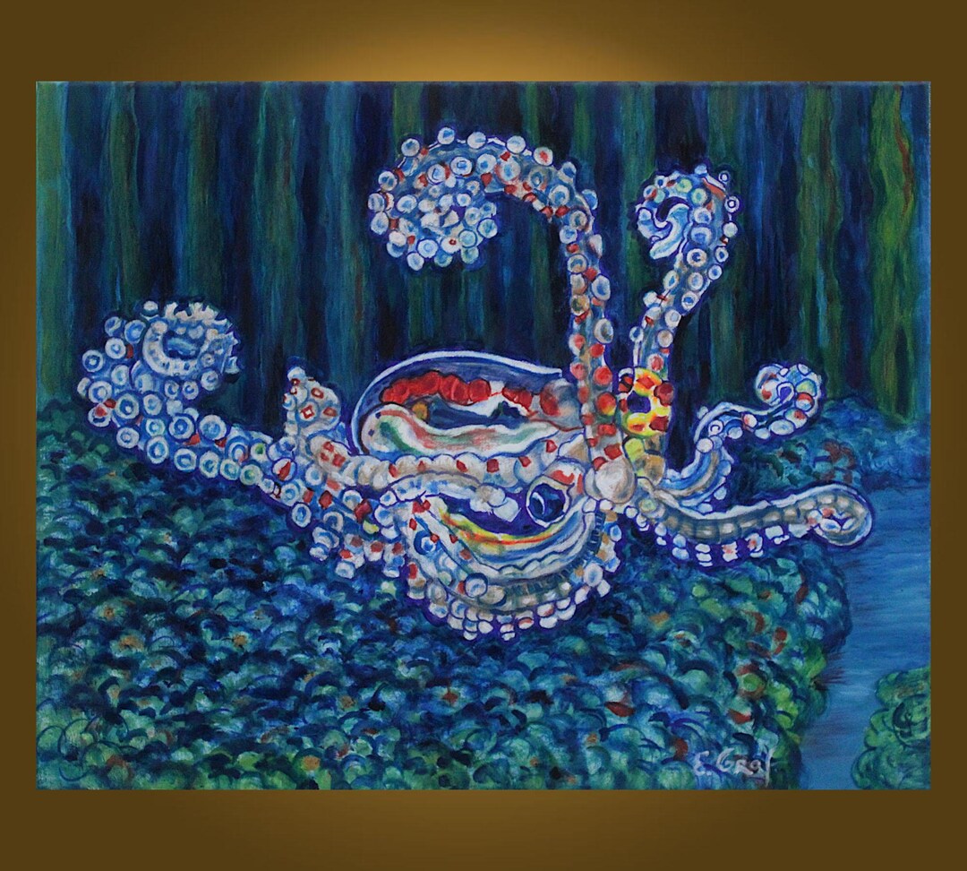 Sea Jewel -- 16 X 20 Inch Original Oil Painting by Elizabeth Graf - Etsy