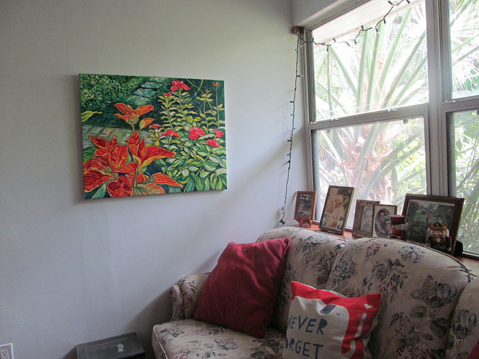 Sometimes I Paint My Garden -- 24 X 30 Inch Original Oil Painting by ...