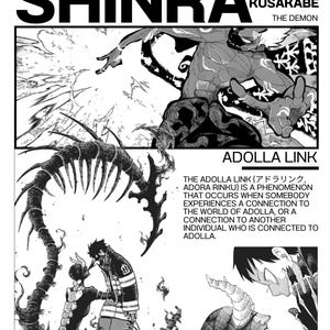 Anime Iconic Character T-shirt: the Adolla Demon Iconic Flame-fueled ...