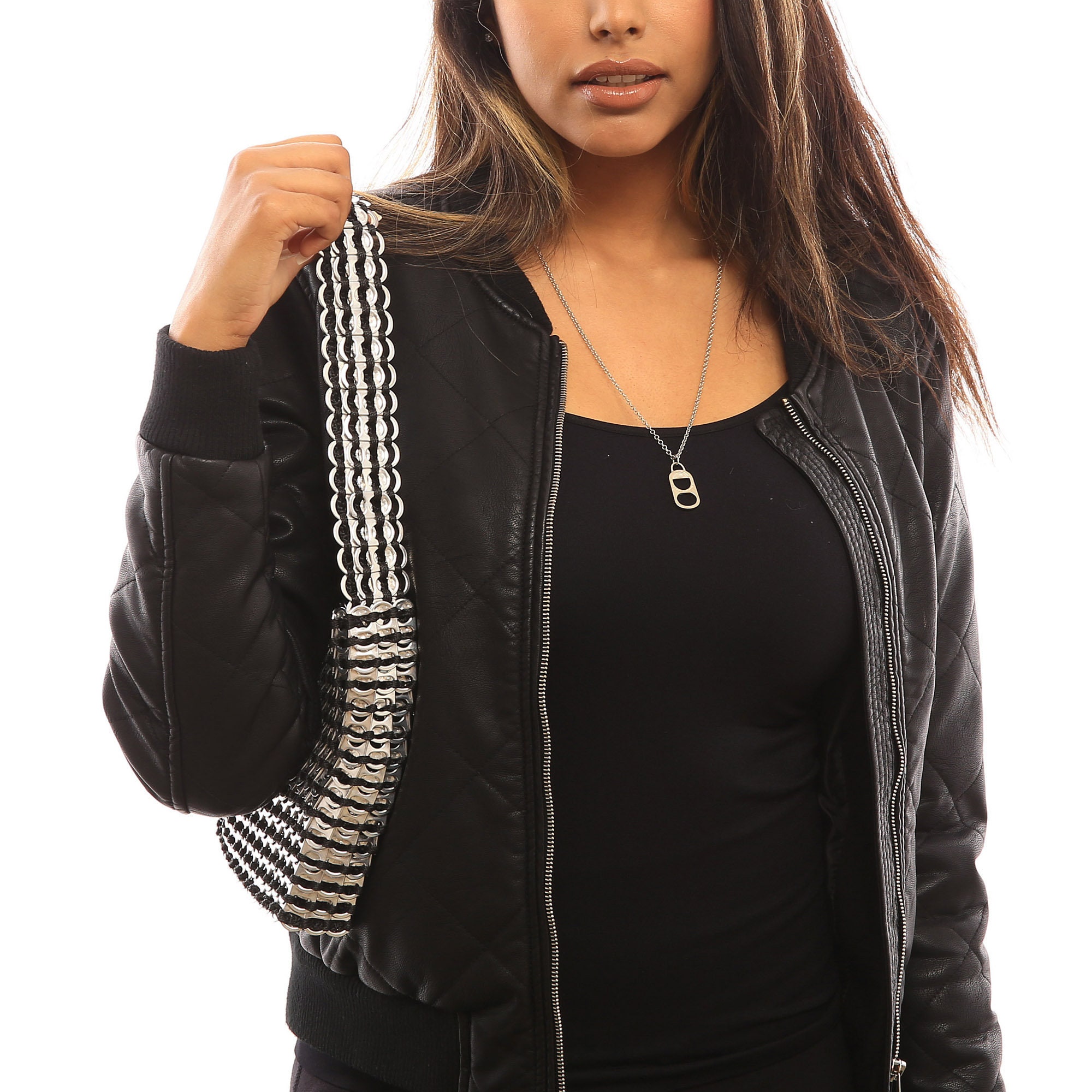 Pop Tab Purse, the Original Pop Top Bag SOCORRO in Black | Paco Rabanne ...