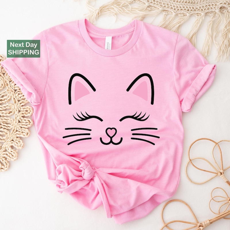 Cat Shirt - Etsy