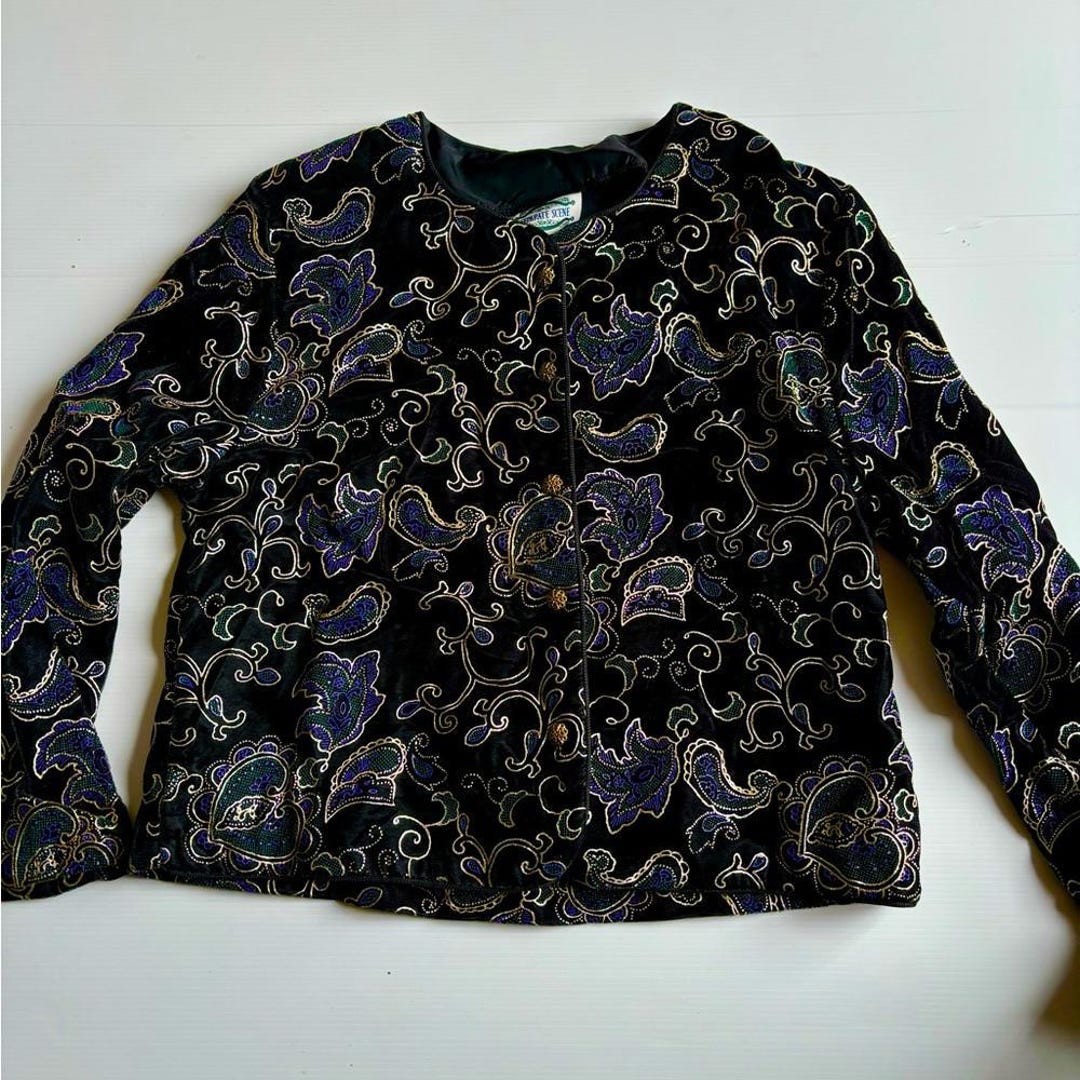 Vintage Separate Scene Jacket - Etsy