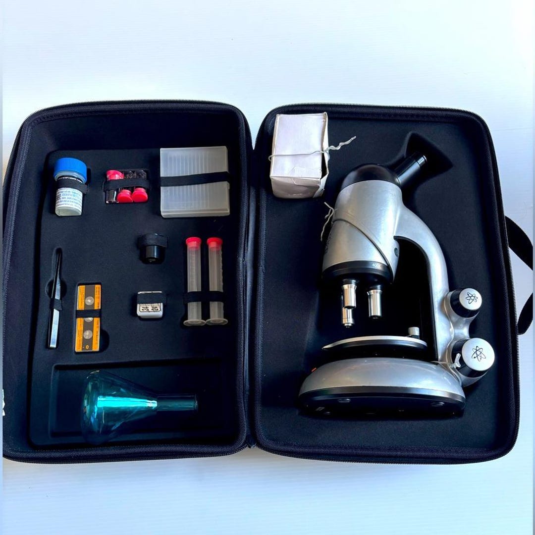 Edu Science Microscope Set - Etsy