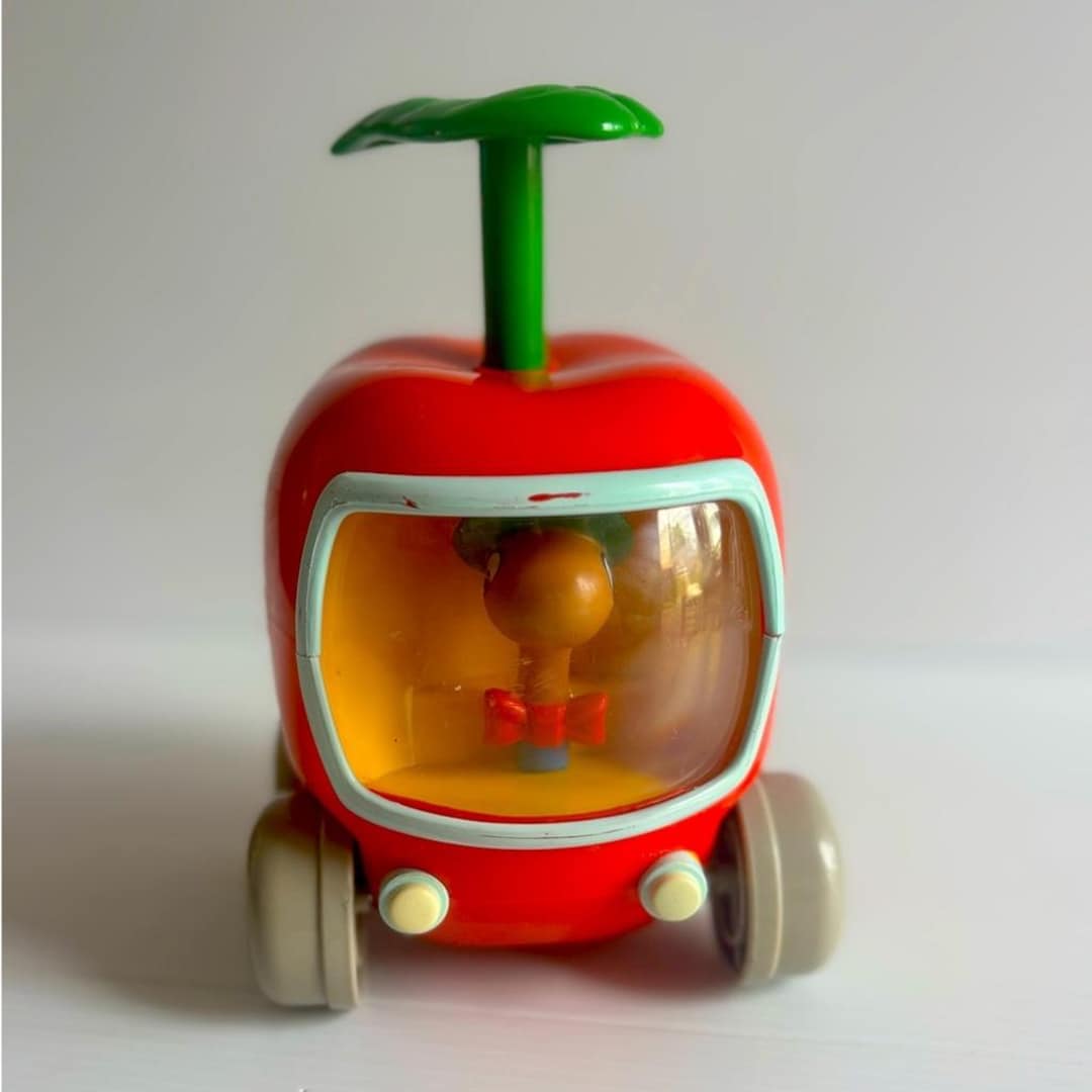 Vintage 1995 Tomy Apple Car – Richard Scarry’s Lowly Worm – Rare ...