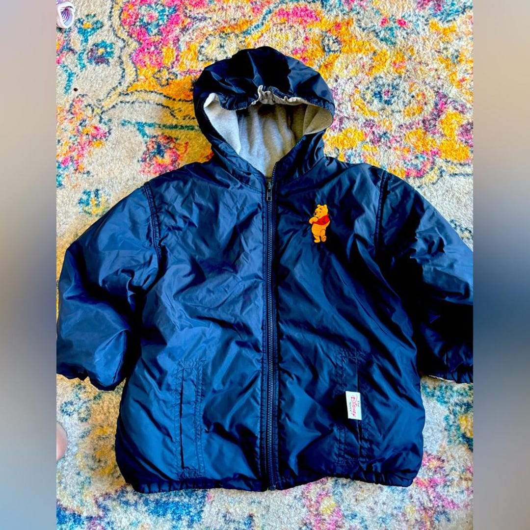 Winnie the Pooh Reversible Jacket - Etsy