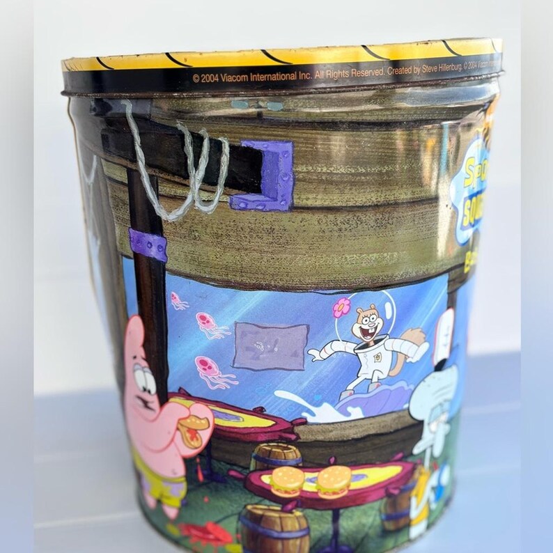 2004 Spongebob Squarepants Doritos Promo Tin Nickelodeon Spongebob ...