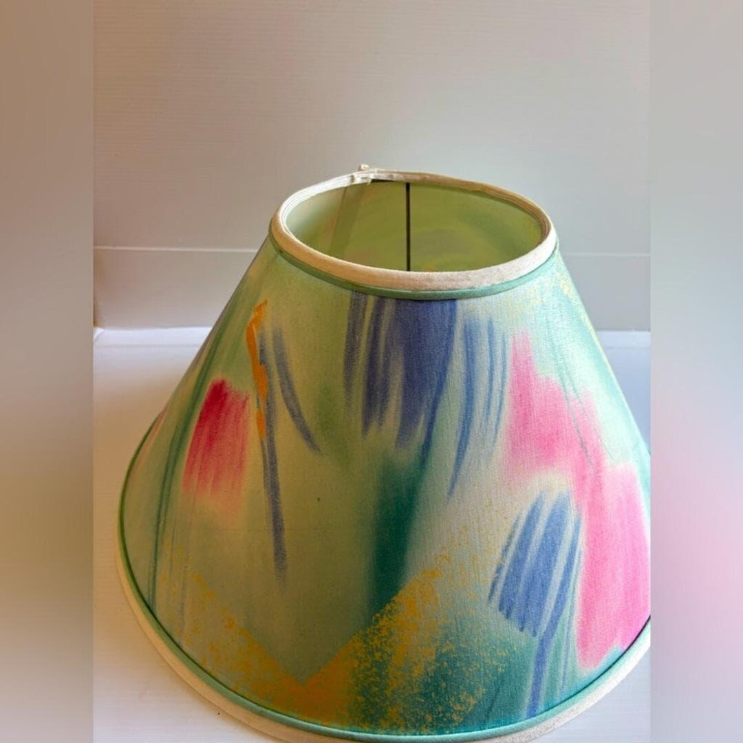 Vintage 90s Lamp Shade - Etsy