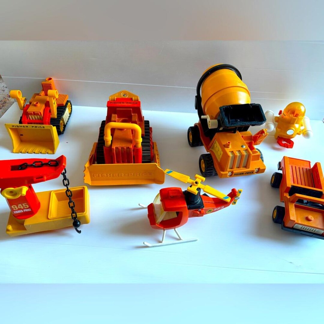 1979 Vintage Fisher Price Husky Helpers Lot of 7 Toys - Etsy