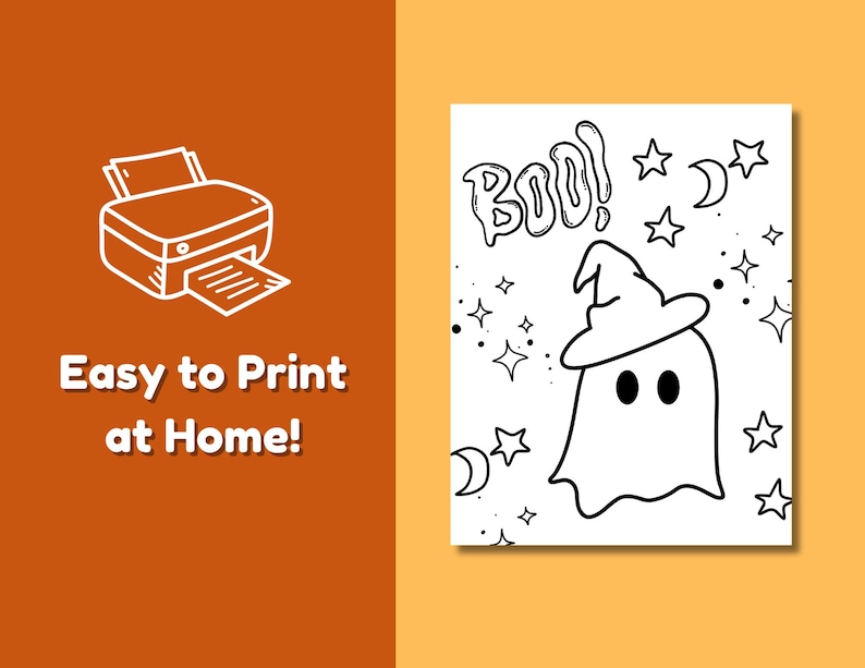 12 Printable Halloween Coloring Pages | Spooky Fun for All Ages ...