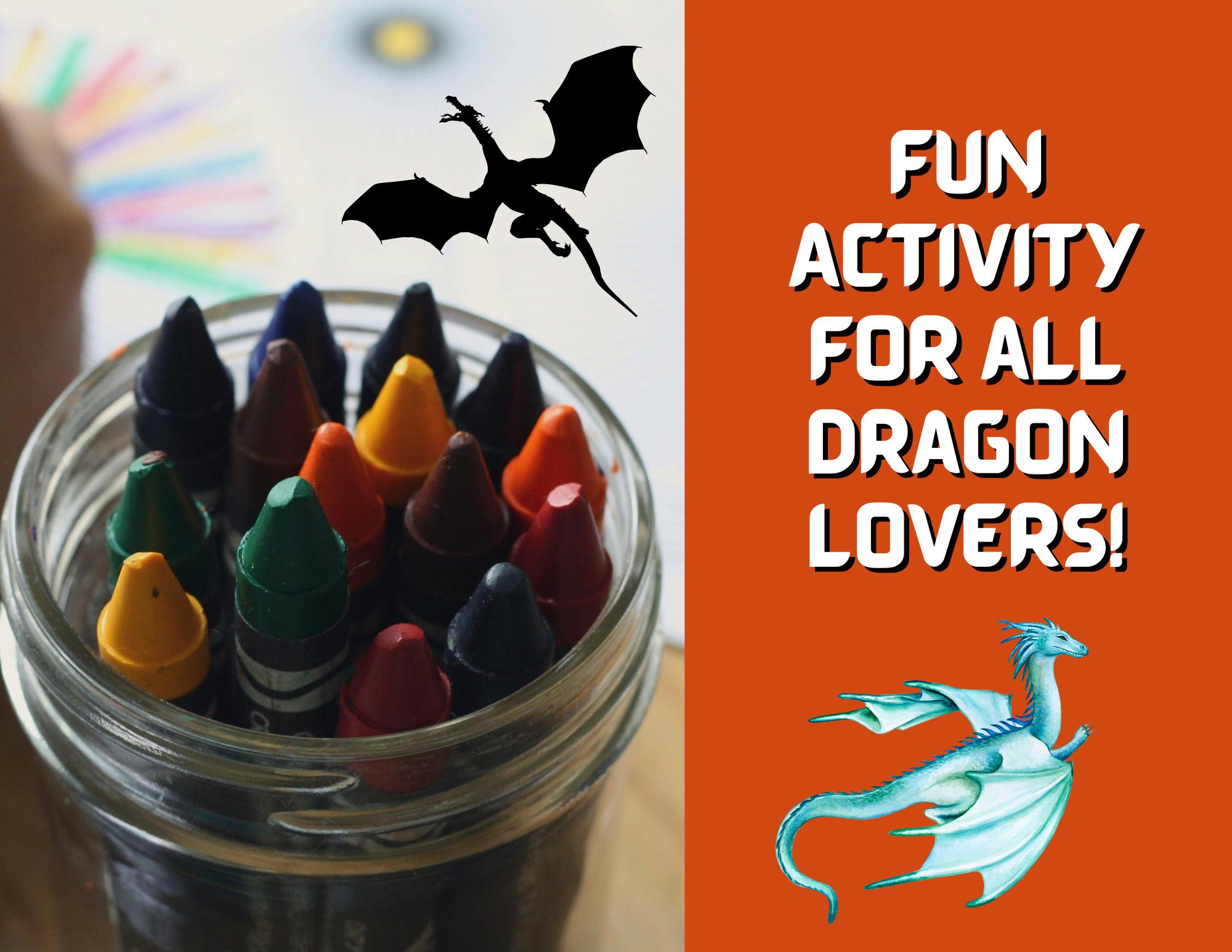 Dragon-themed Coloring Pages | Printable Dragon Coloring Book for Kids ...
