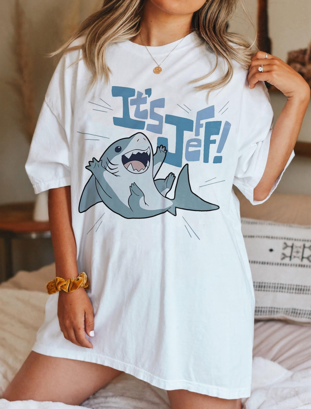 Retro Jeff the Land Shark Shirt, Marvel Rivals Shirt, Cute Jeff Marvel ...