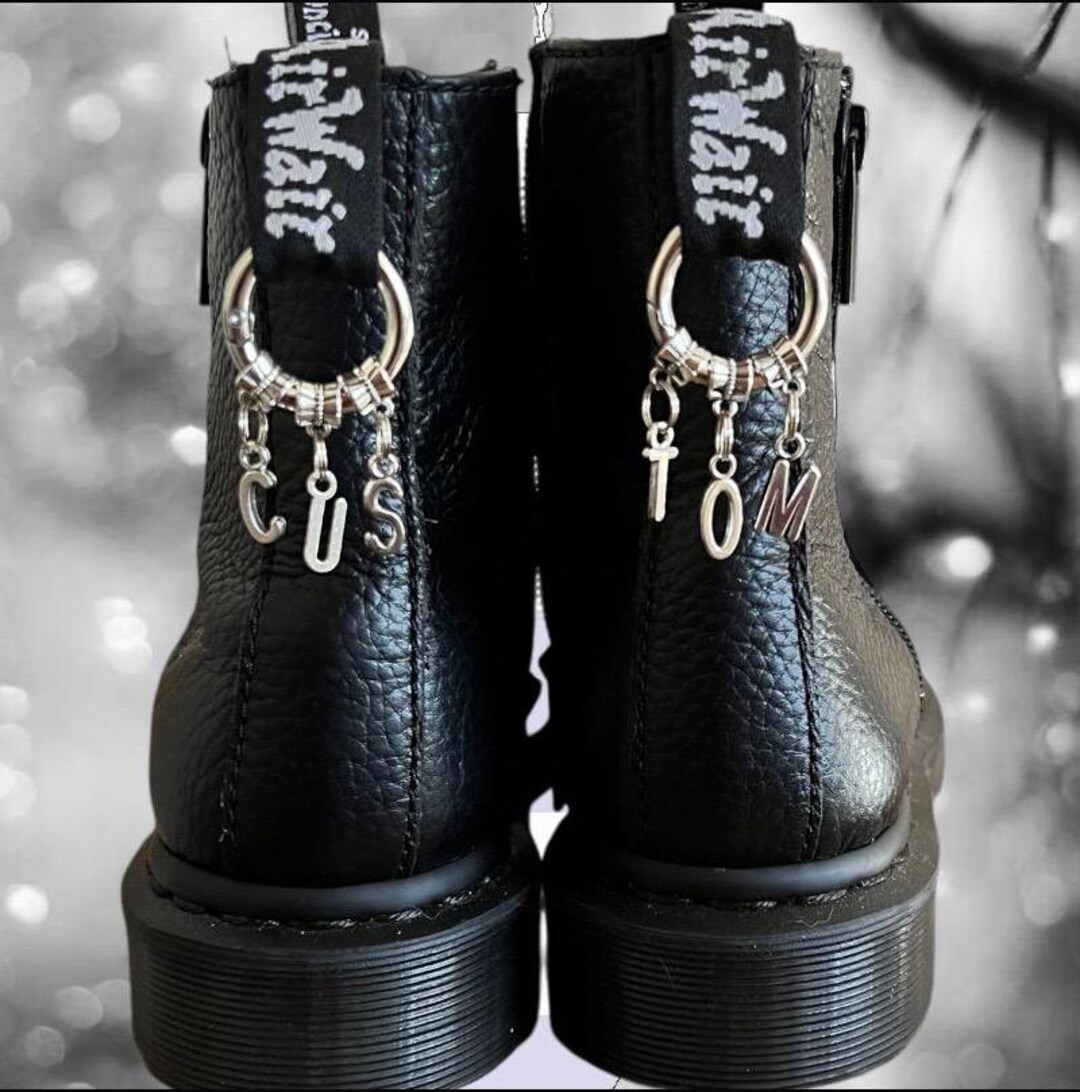 Custom Letters Boot Charms Custom Word Alphabet Letter Boot Charm Doc ...
