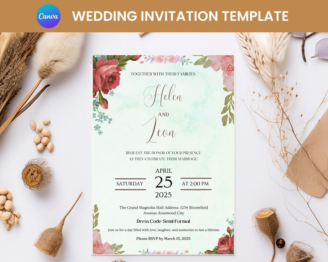 Wedding Invitation, Clear Wedding Invitation, Wedding Details Card ...