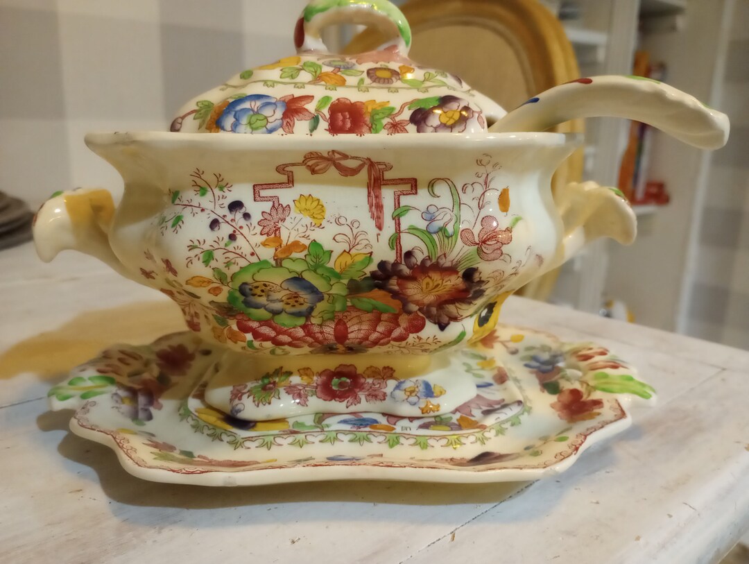 Mason China Regency Soup Tureen - Etsy