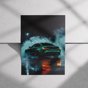BMW G80 M3 Competiton Print, Super Car Poster, Automotive Wall Art ...