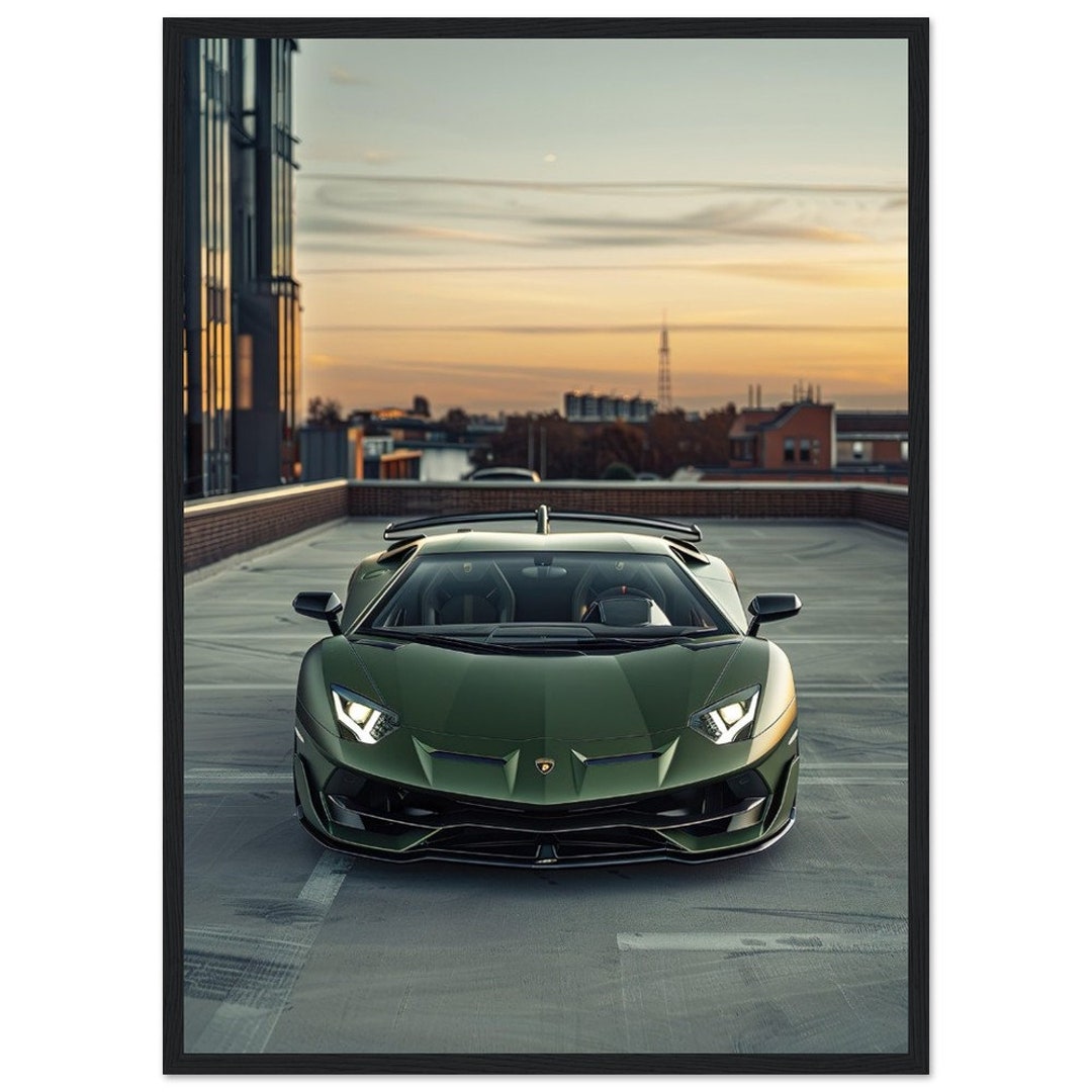 Lamborghini Aventador SVJ Print, Automotive Decor, Office Decor, Boys ...