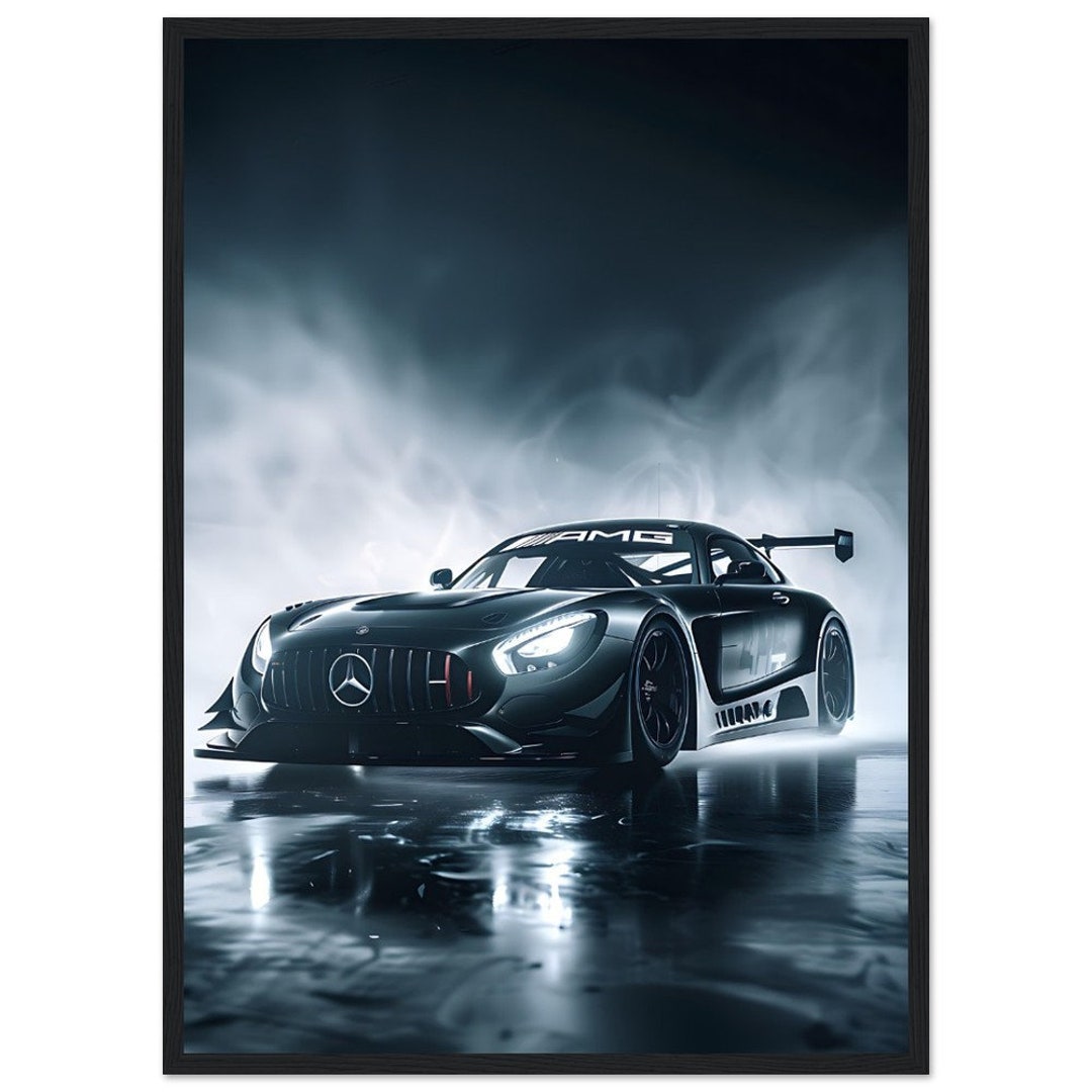 Mercedes AMG GT Poster, Hyper Car Poster, Super Car Poster, Office ...