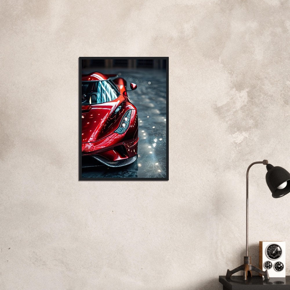 Koenigsegg Regera Poster, Koenigsegg Wall Art, Hypercar Poster, Super ...
