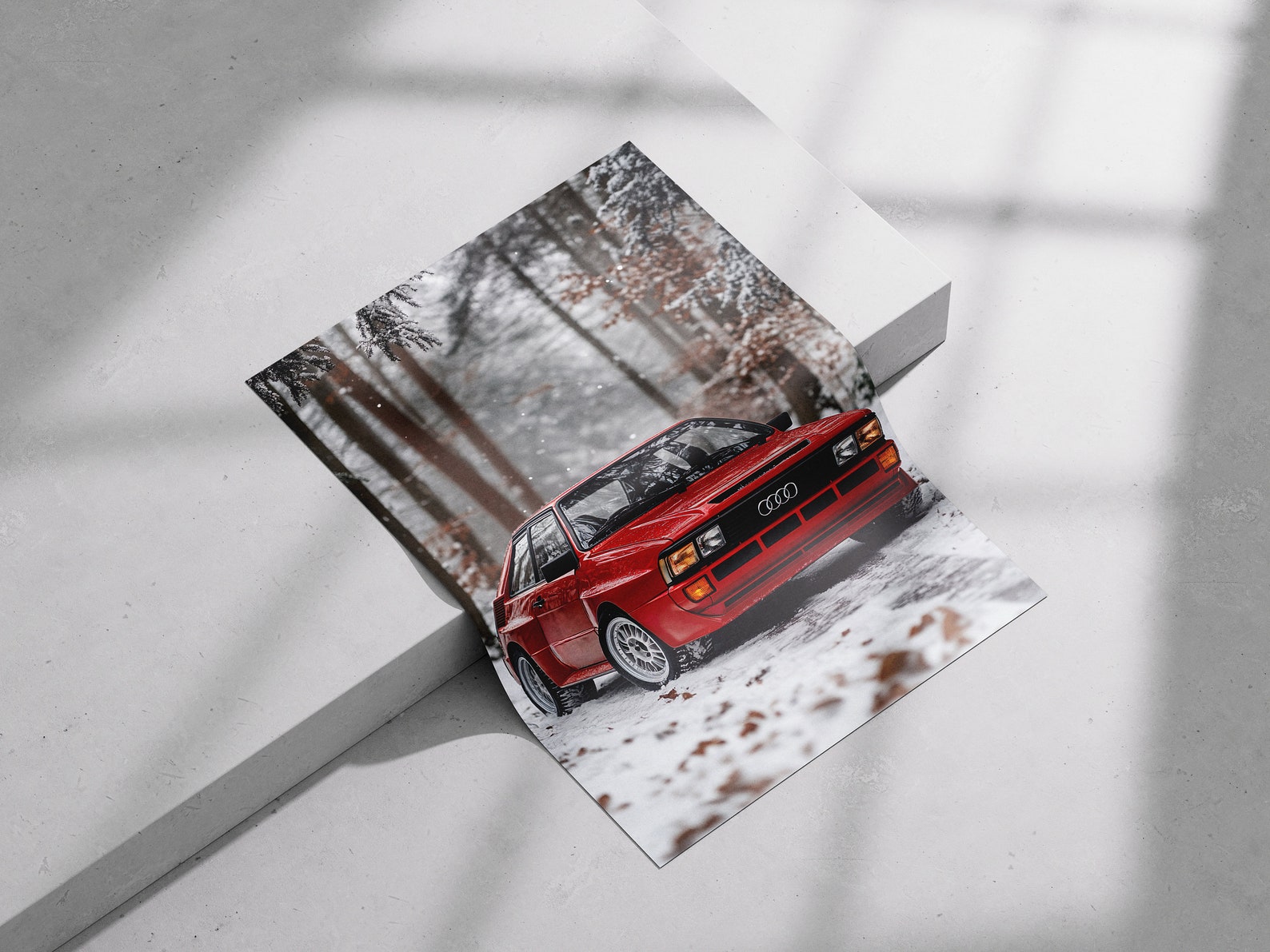 Audi Sport Quattro Print, Super Car Poster, Rally Car Poster, Rally ...