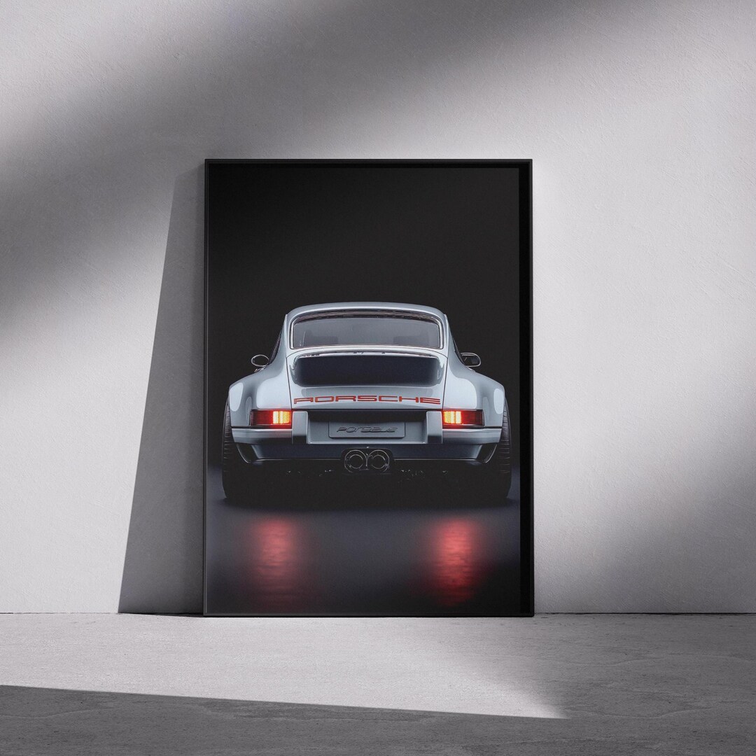 Porsche 911 Carrera by Singer Poster, Wall Art, Car Photography - Etsy