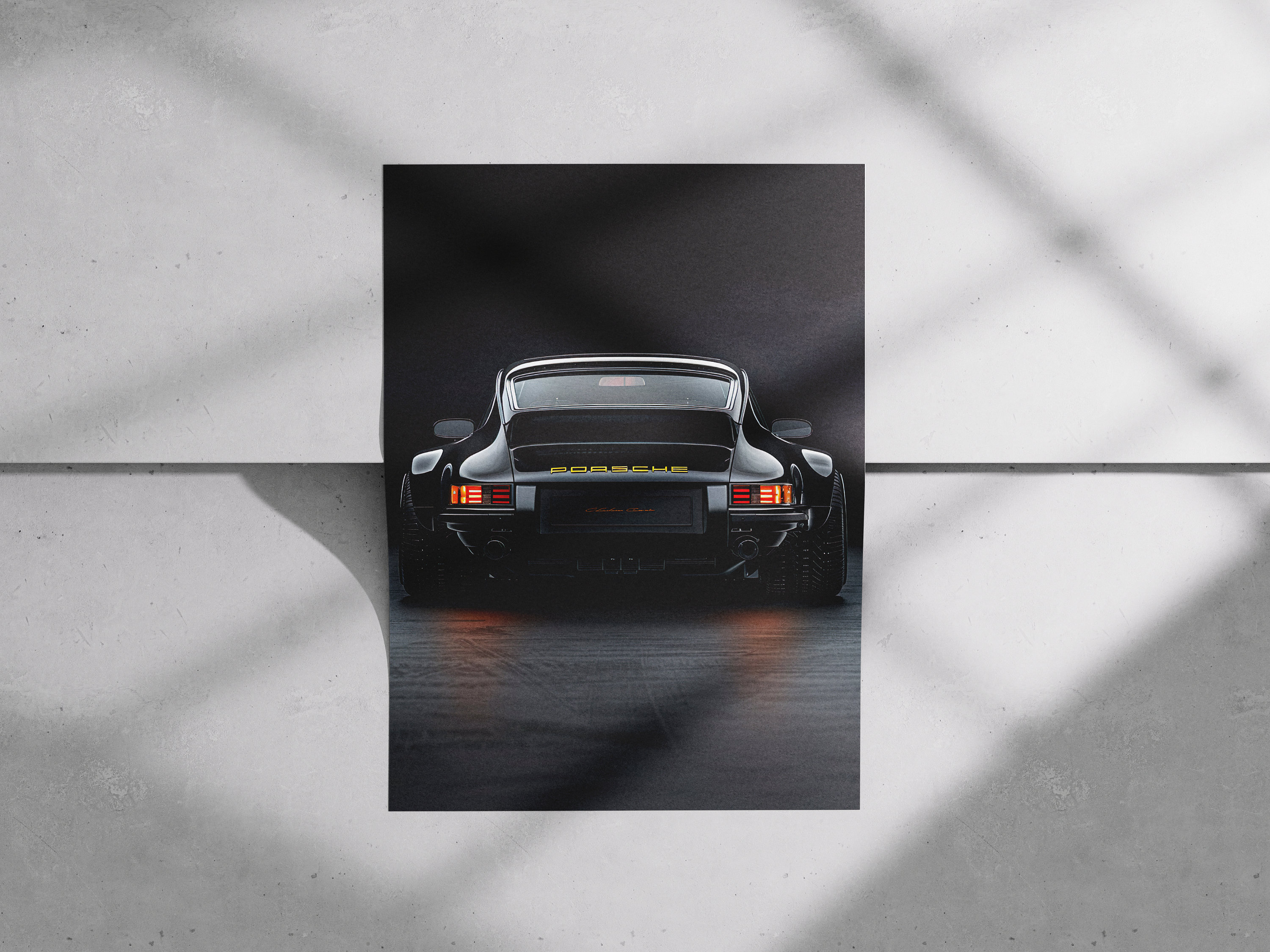 Porsche 911 Singer Print, Super Car Poster, Hyper Car Poster, Classic ...