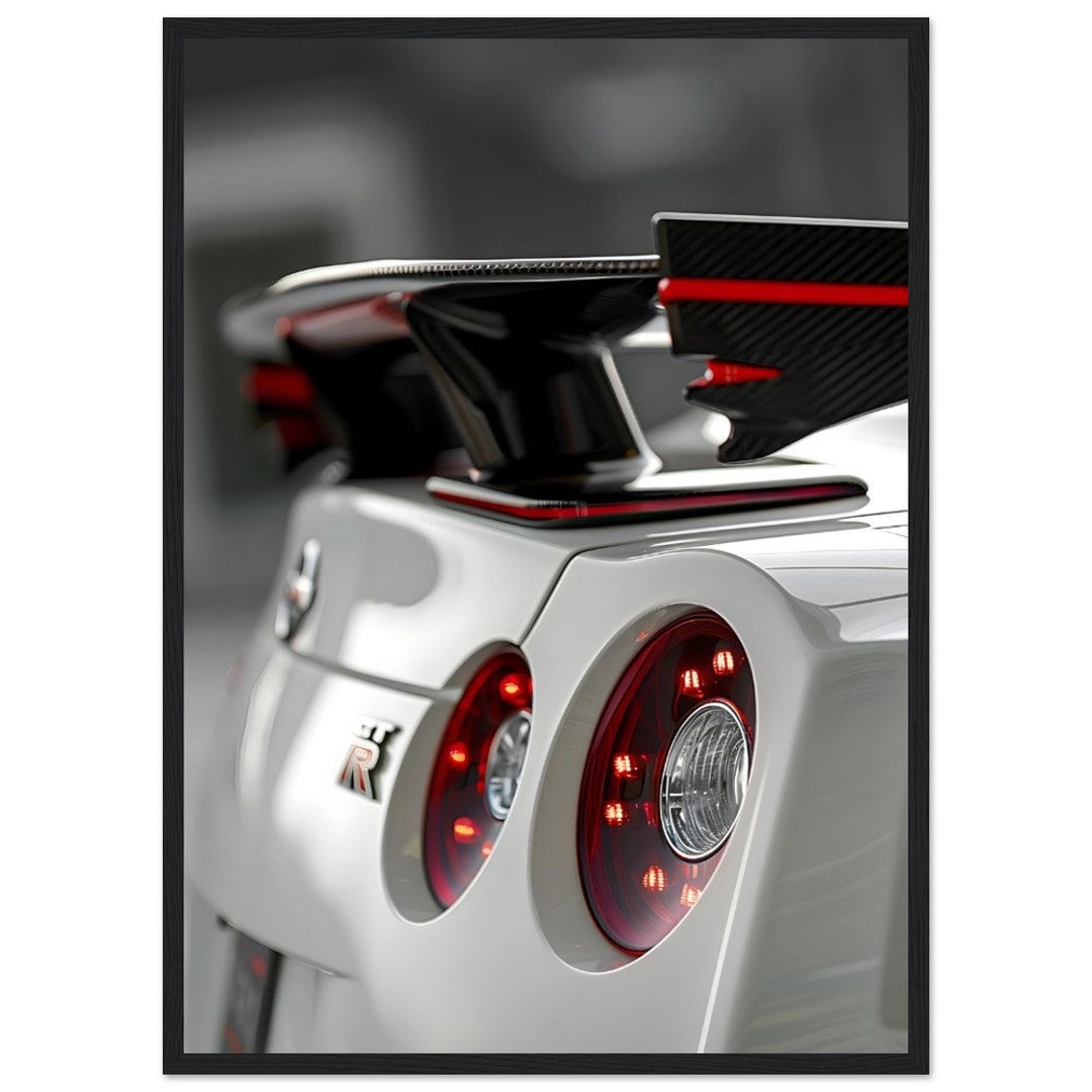 Nissan GTR R35 Nismo Print, Super Car Poster, Nissan Wall Art, Hyper ...