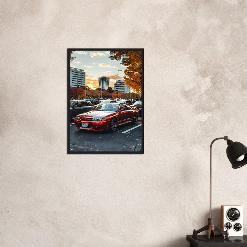 Nissan Skyline GTR R32 Print, JDM Poster, Super Car Poster, Boys Room ...