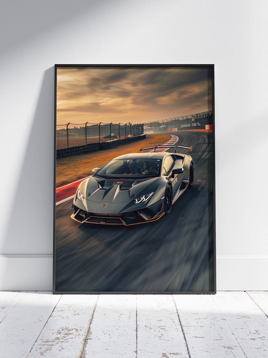 Lamborghini Huracan Super Trofeo Poster, Wall Art, Car Photography - Etsy