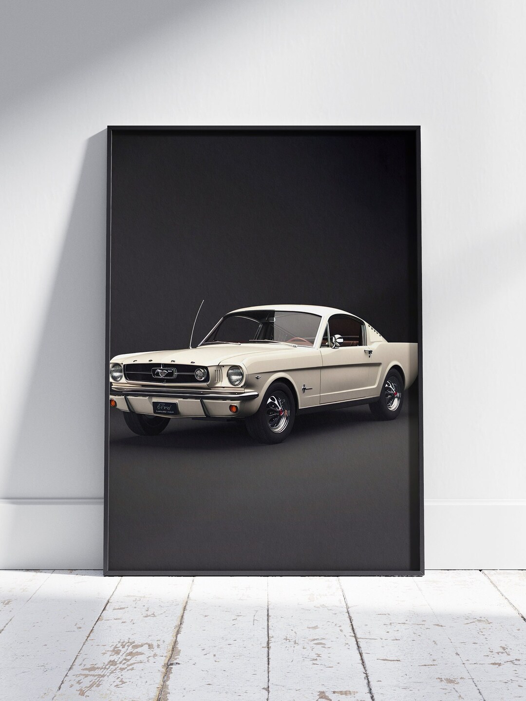 Ford Mustang Print, Muscle Car Poster, Classic Car Poster, Super Car ...