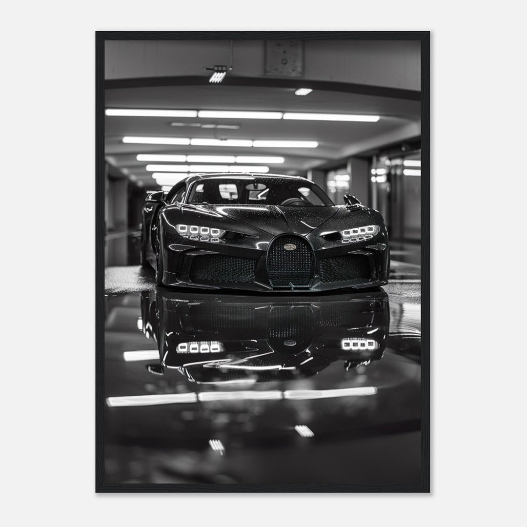 Bugatti Chiron Poster, Automotive Decor, Super Car Poster, Car ...