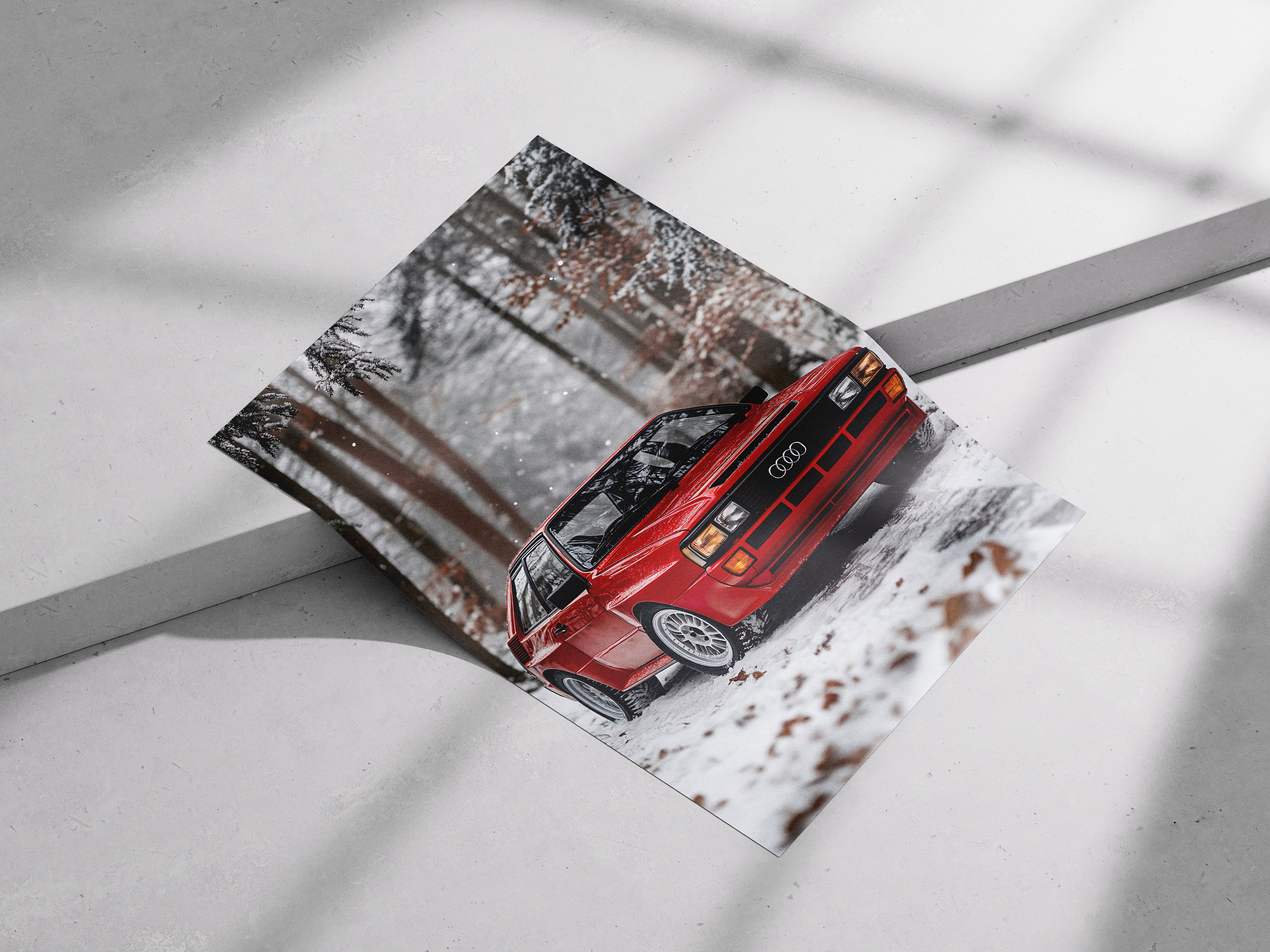 Audi Sport Quattro Print, Super Car Poster, Rally Car Poster, Rally ...