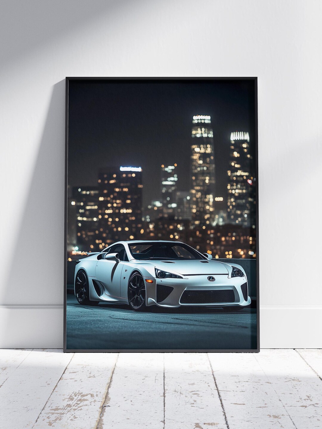 Lexus LFA Poster, Super Car Poster, Exotic Car Poster, Hyper Car Poster ...