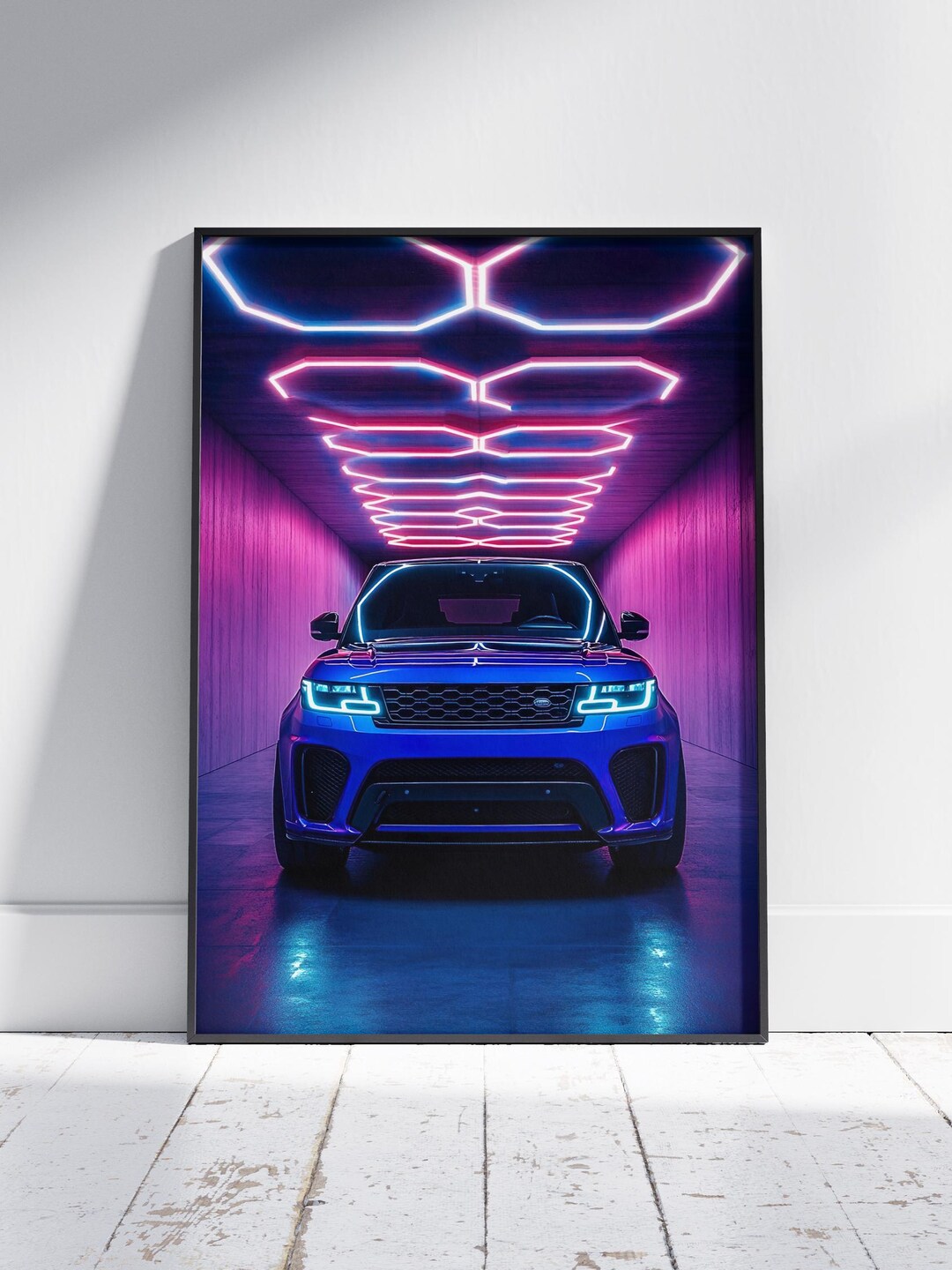Range Rover Sport SVR, Luxury Car Poster, Exotic Car Poster, Home Decor ...