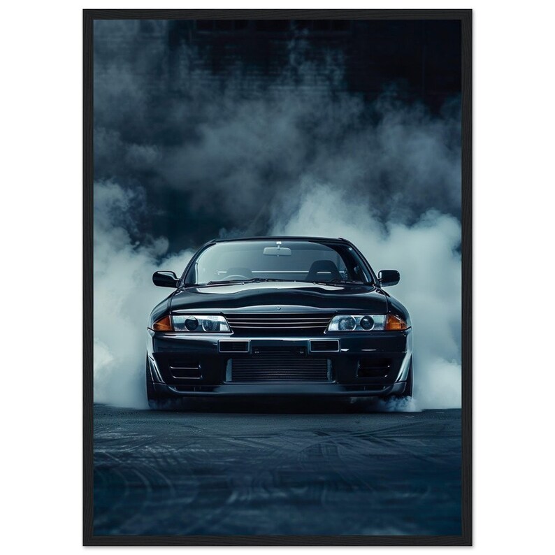 Nissan Skyline R32 Print, JDM Poster, Super Car Poster, Office Decor ...