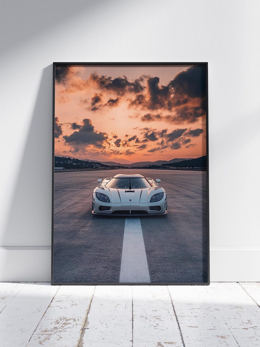 Koenigsegg Agera Print, Hyper Car Poster, Super Car Poster, Koenigsegg ...
