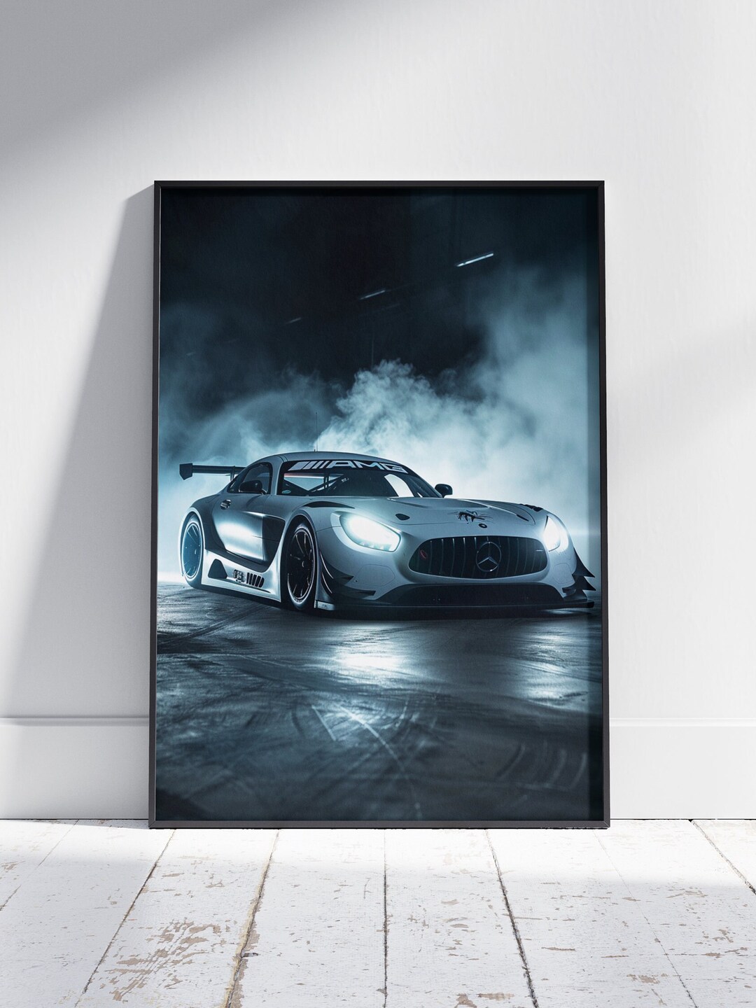 Mercedes AMG Gt Print, Super Car Poster, Hyper Car Poster, Boys Room ...