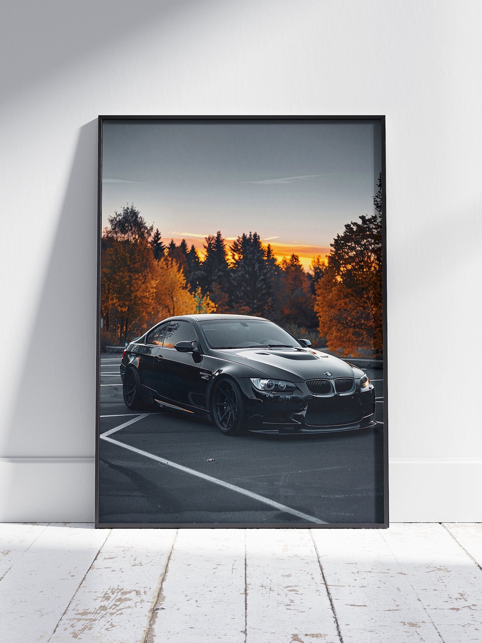BMW (E92) M3 Print, Automotive Decor, Boys Room Decor, Hyper Car Poster ...