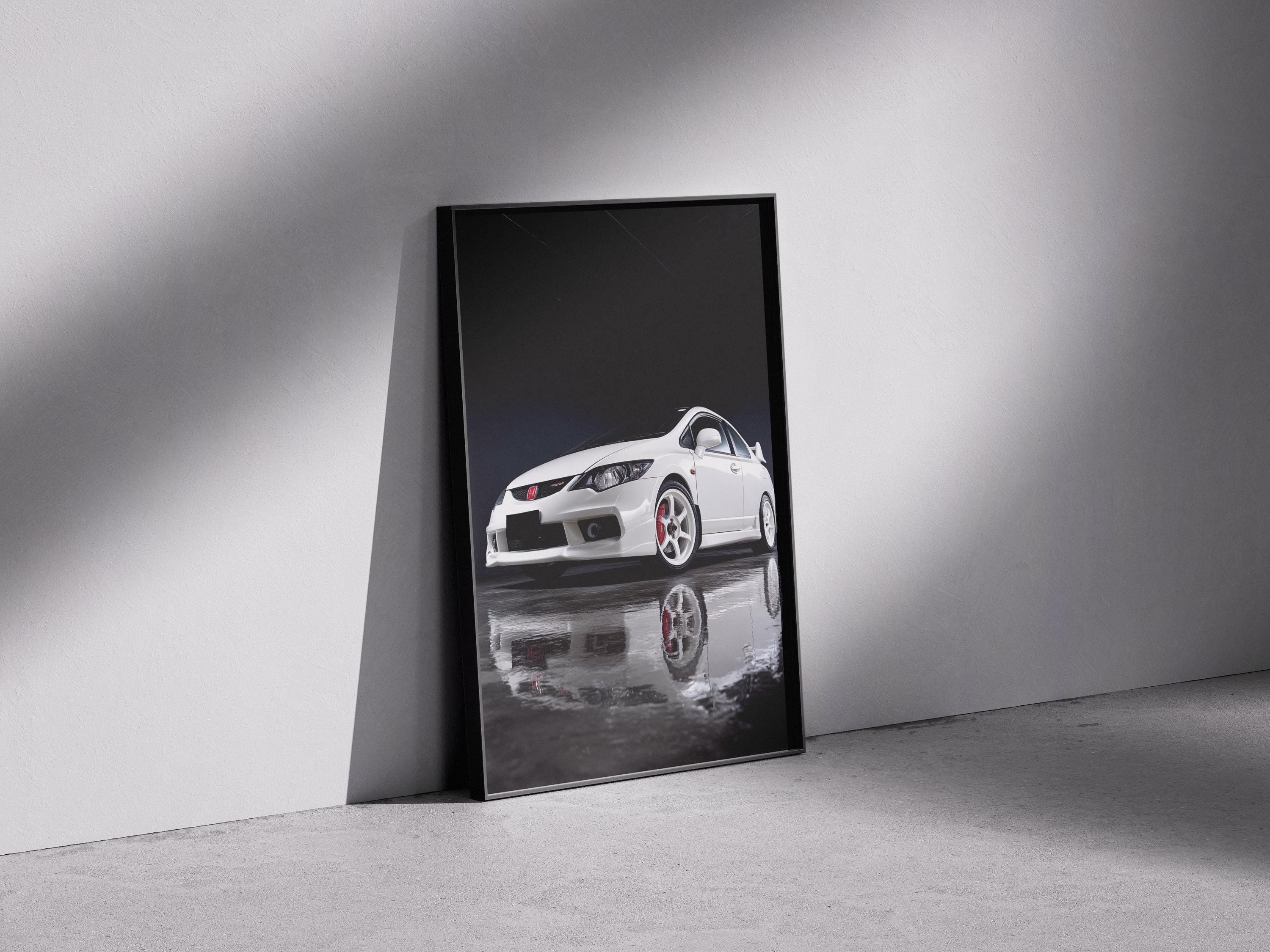 Honda Civic Type-r FD2 Poster, JDM Poster, Super Car Poster, Office ...
