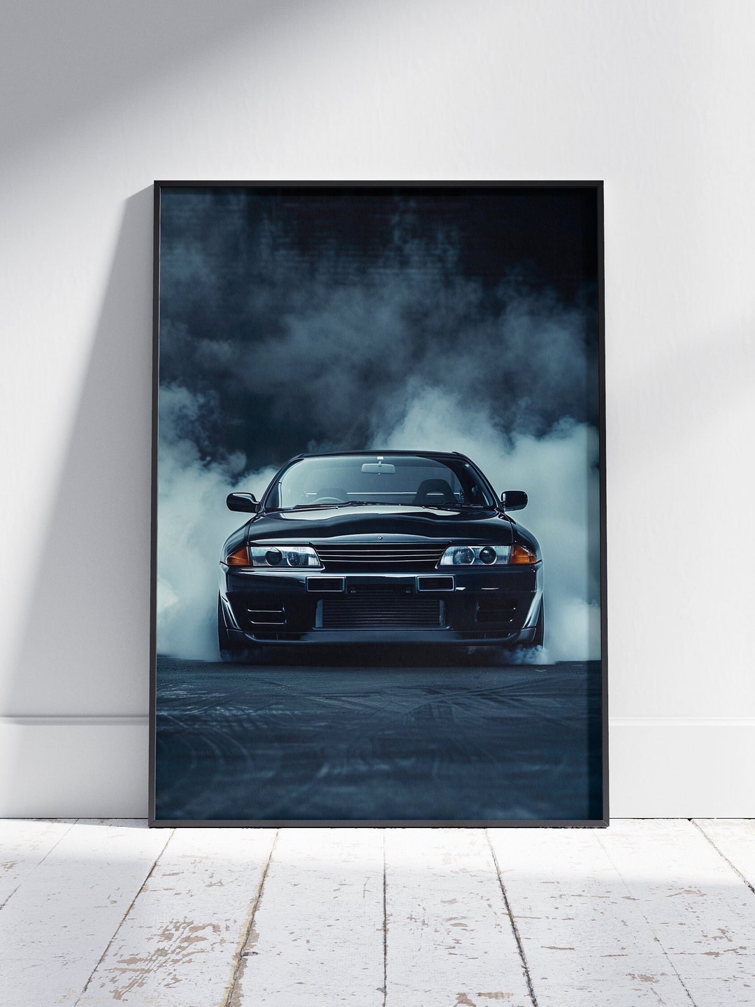 Nissan Skyline GTR R32 Print, JDM Poster, Super Car Poster, Hyper Car ...