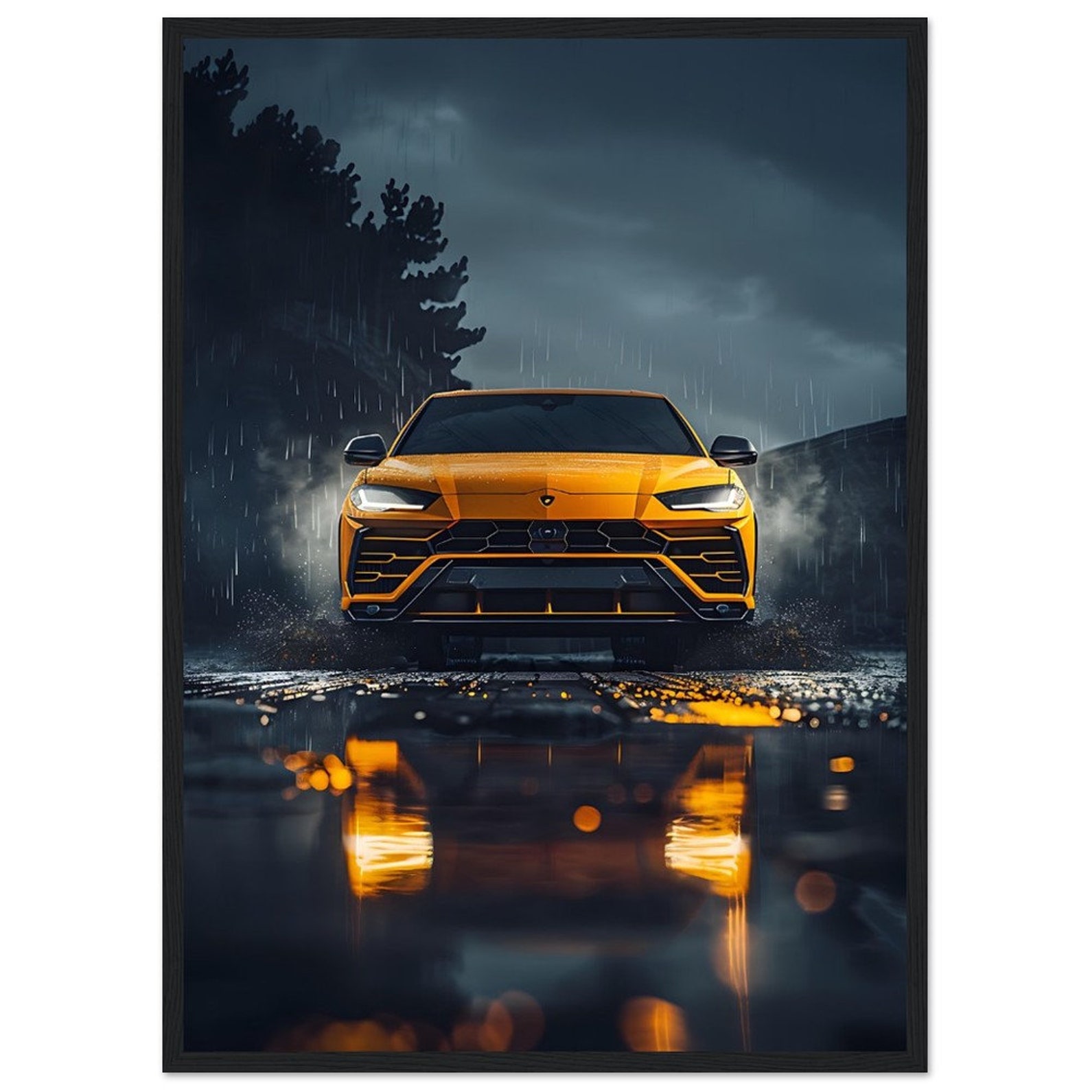 Lamborghini Urus Print, Automotive Decor, Office Decor, Boys Room Decor ...